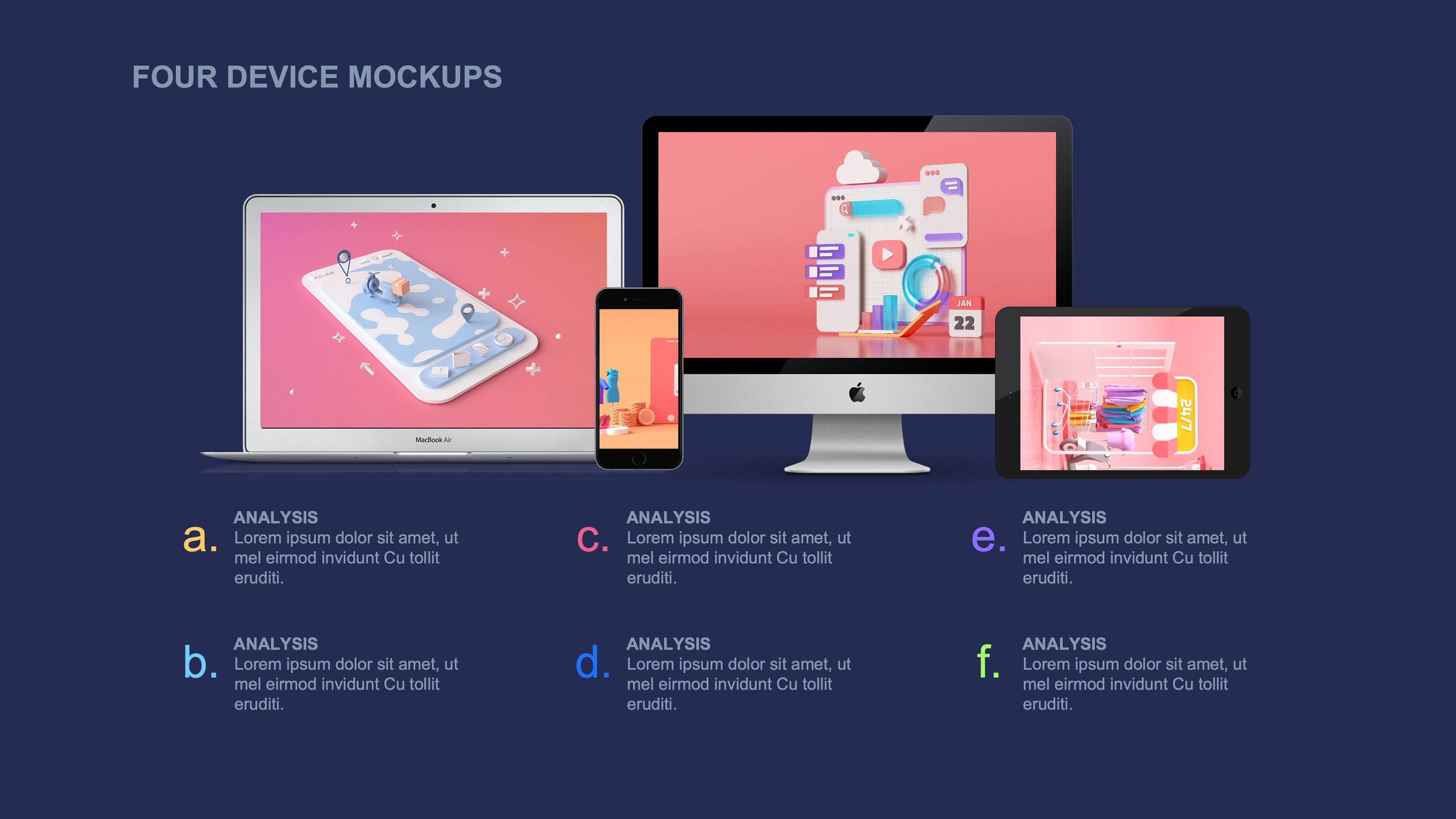 23 Laptop and Monitor Mockup Powerpoint Templates-fully Edit - Etsy