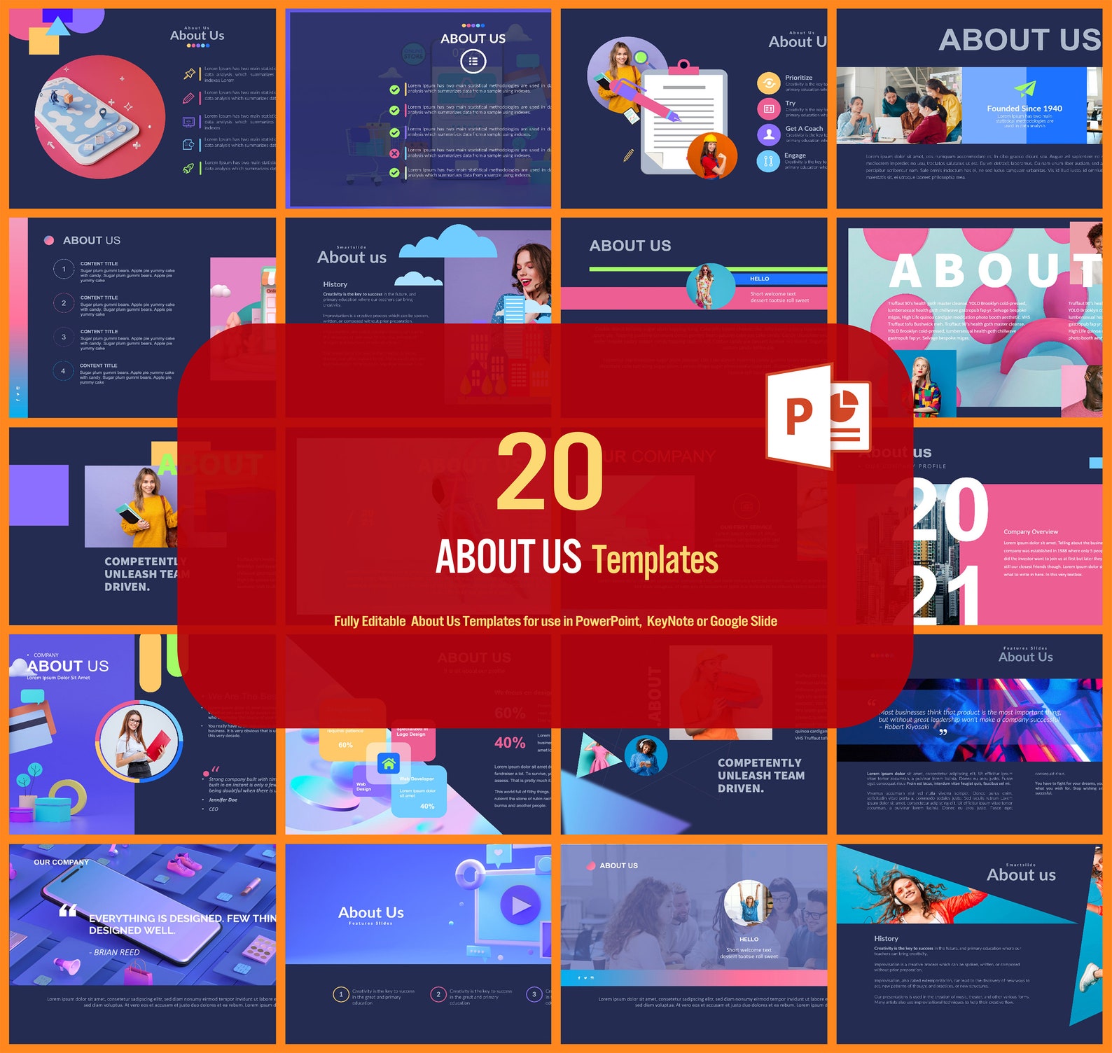 20 About Us Powerpoint Templates Fully Edit And Printable Powerpoint