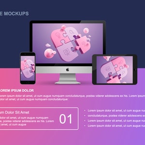 23 Laptop and Monitor Mockup Powerpoint Templates-fully Edit - Etsy
