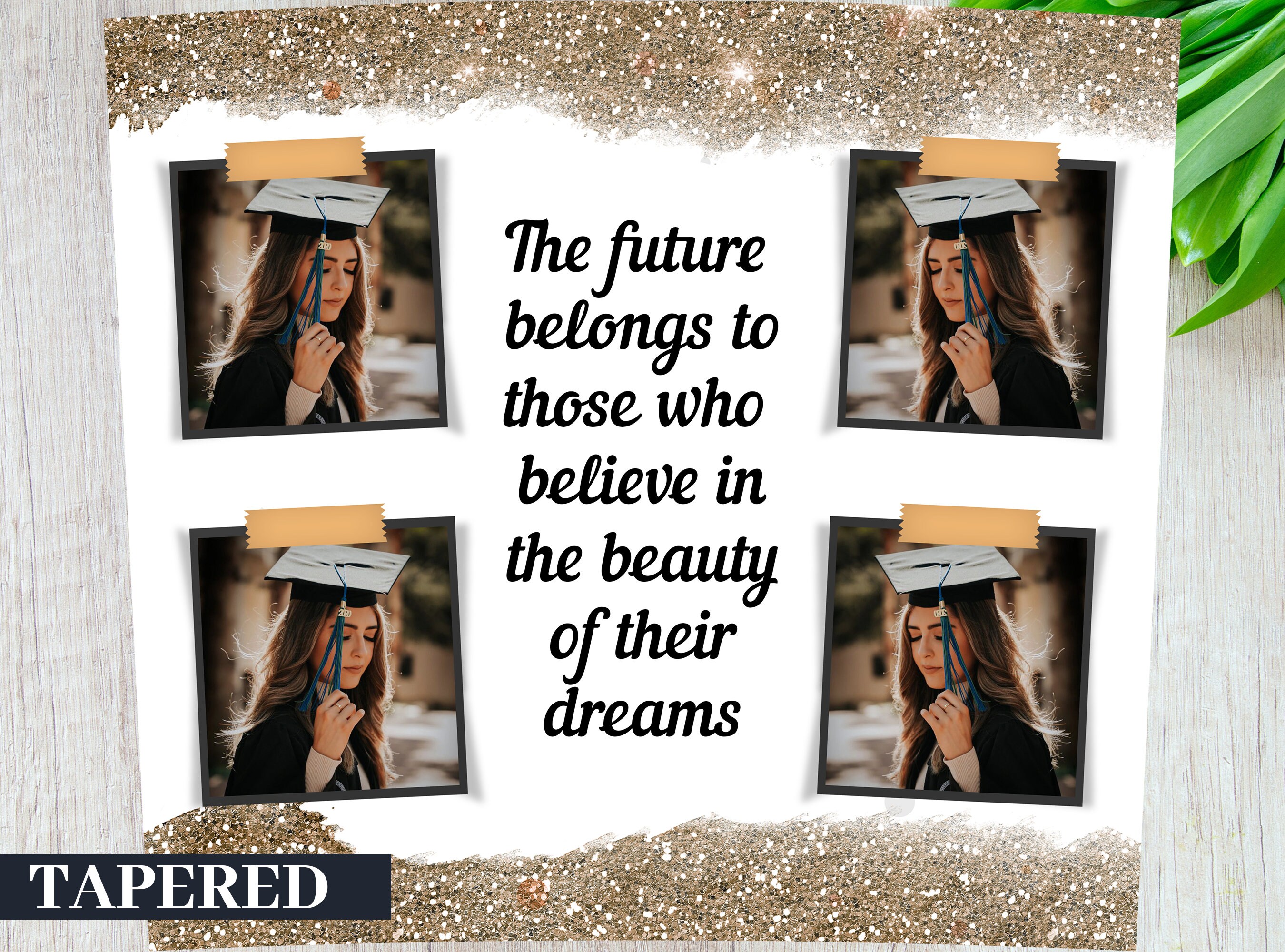 GRADUATION PHOTOS TEMPLATE - Graduation Quote Picture Template, Digital ...