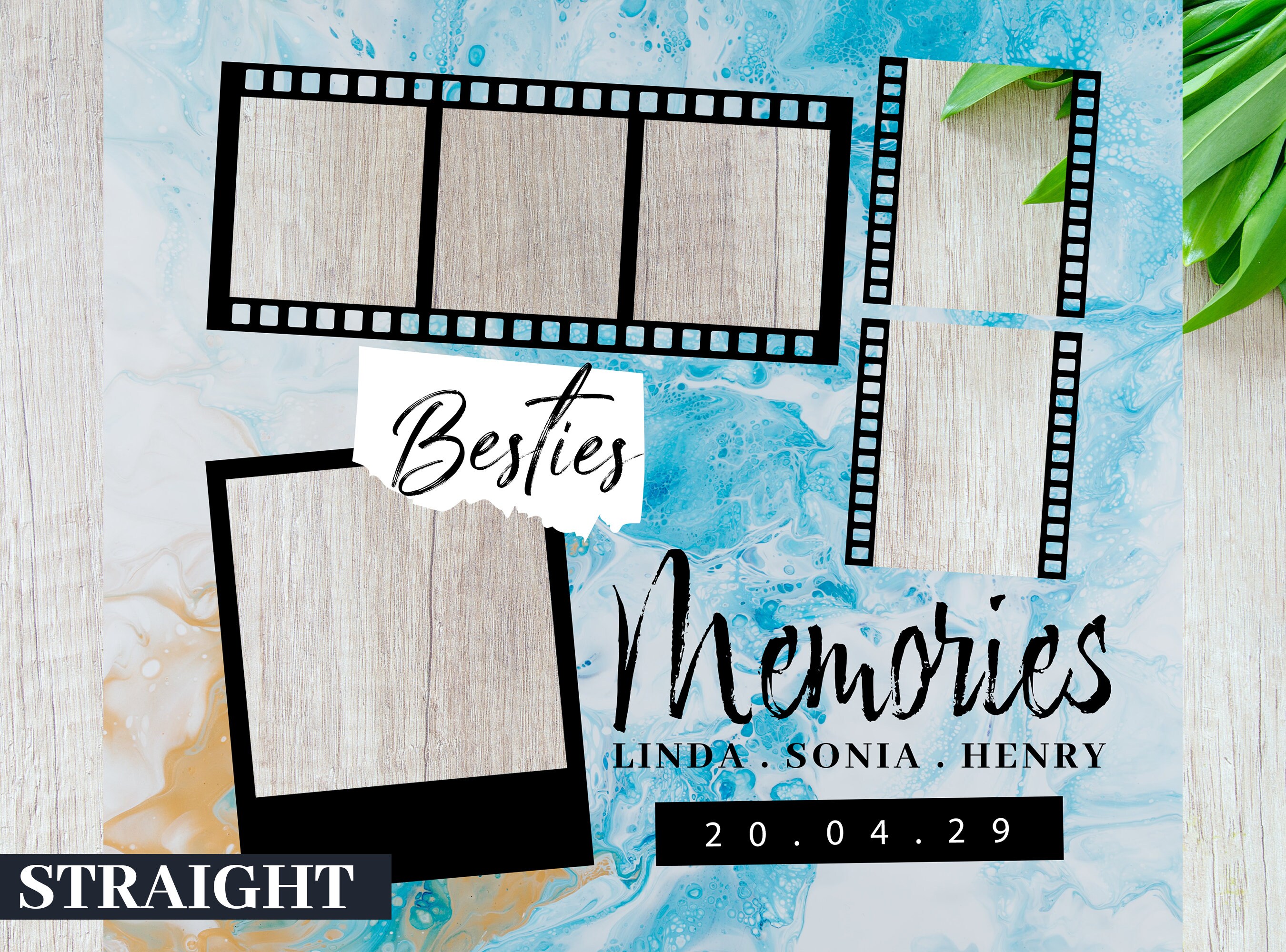 FRIENDS MEMORIES TEMPLATE Friends Memory Photo Wrap Tumbler ...