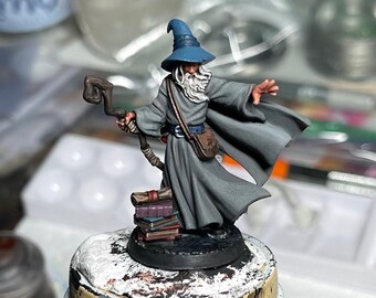 Human Sorcerer Male Miniature - Etsy