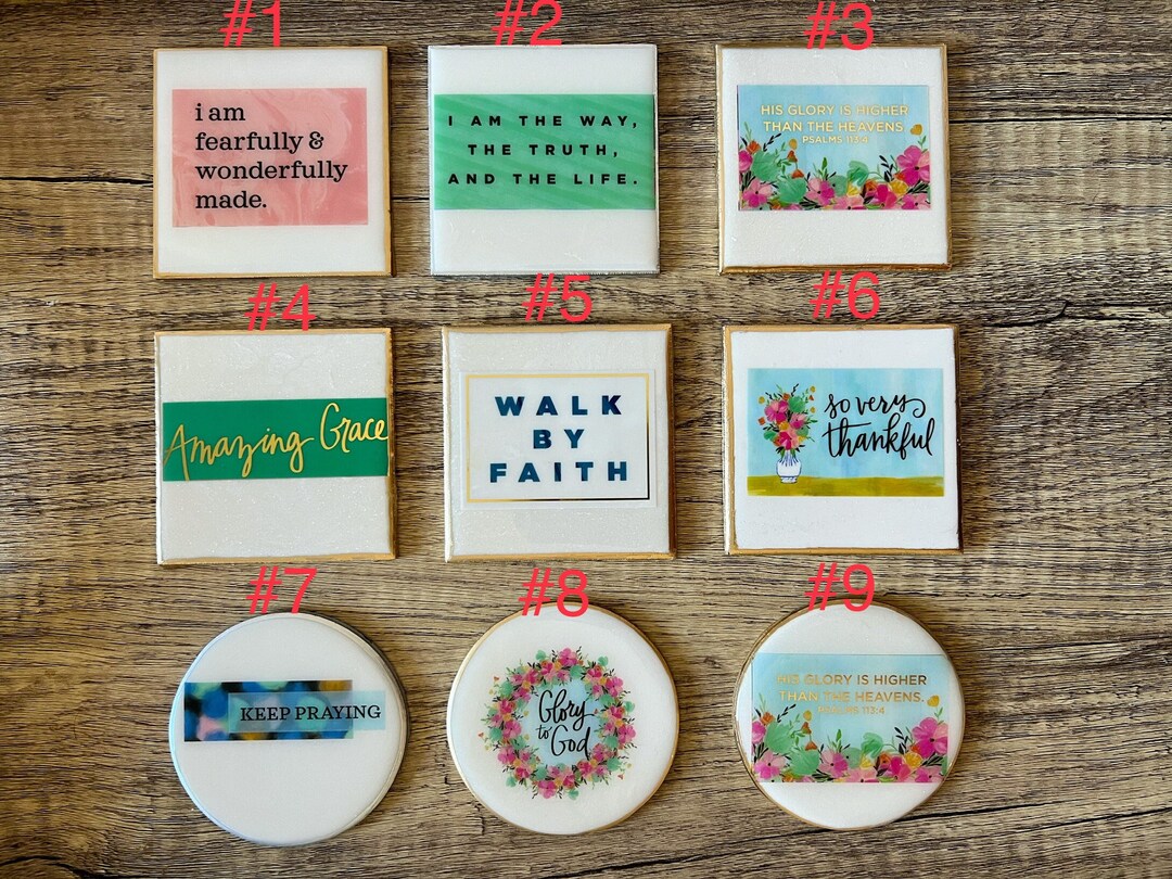 Handmade Resin Religious Fridge Magnets - Etsy