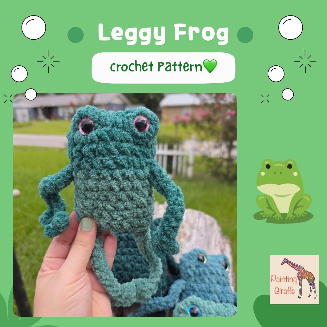 Leggy Frog- PATTERN ONLY_IG Version - Etsy