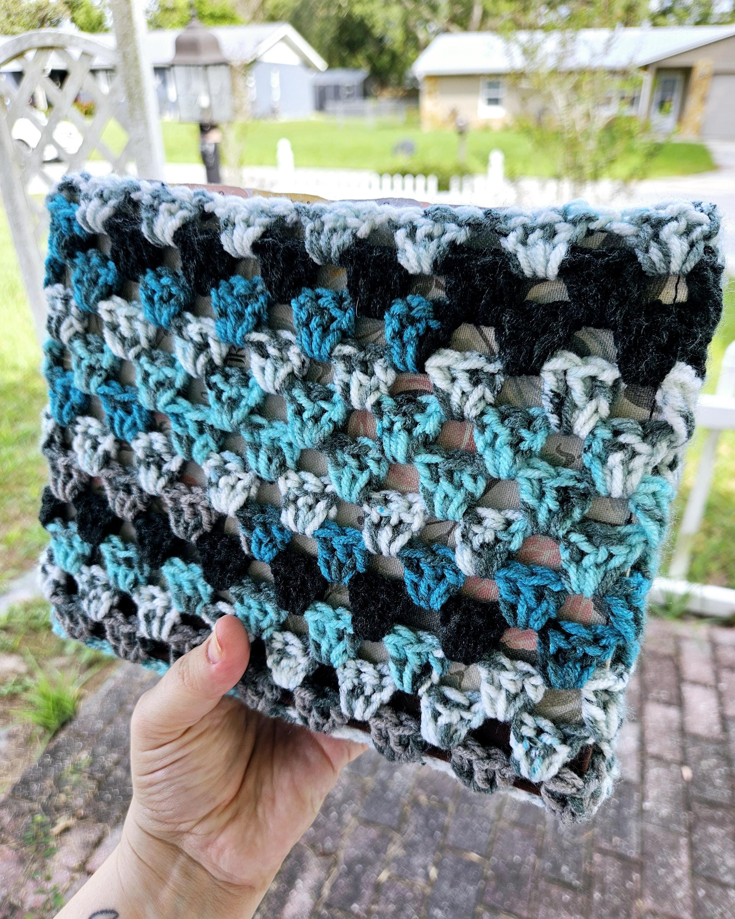 Handmade Granny Square Bible Sleeve: Crochet Book Cover - Etsy