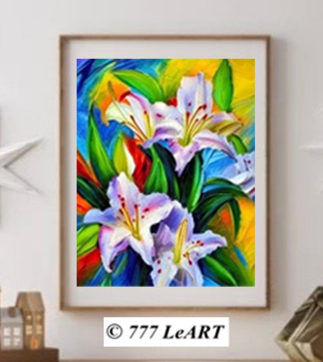 Digital Download, Art Print Instant Download, Lilies Flower Download ...
