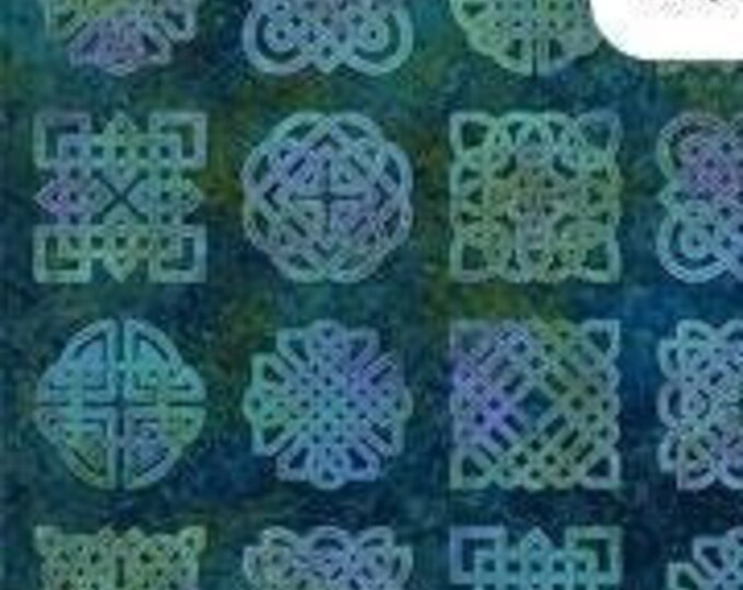 Celtic Roots Stonehenge Fabric Knots Blocks Navy Multi Northcott Quilt ...