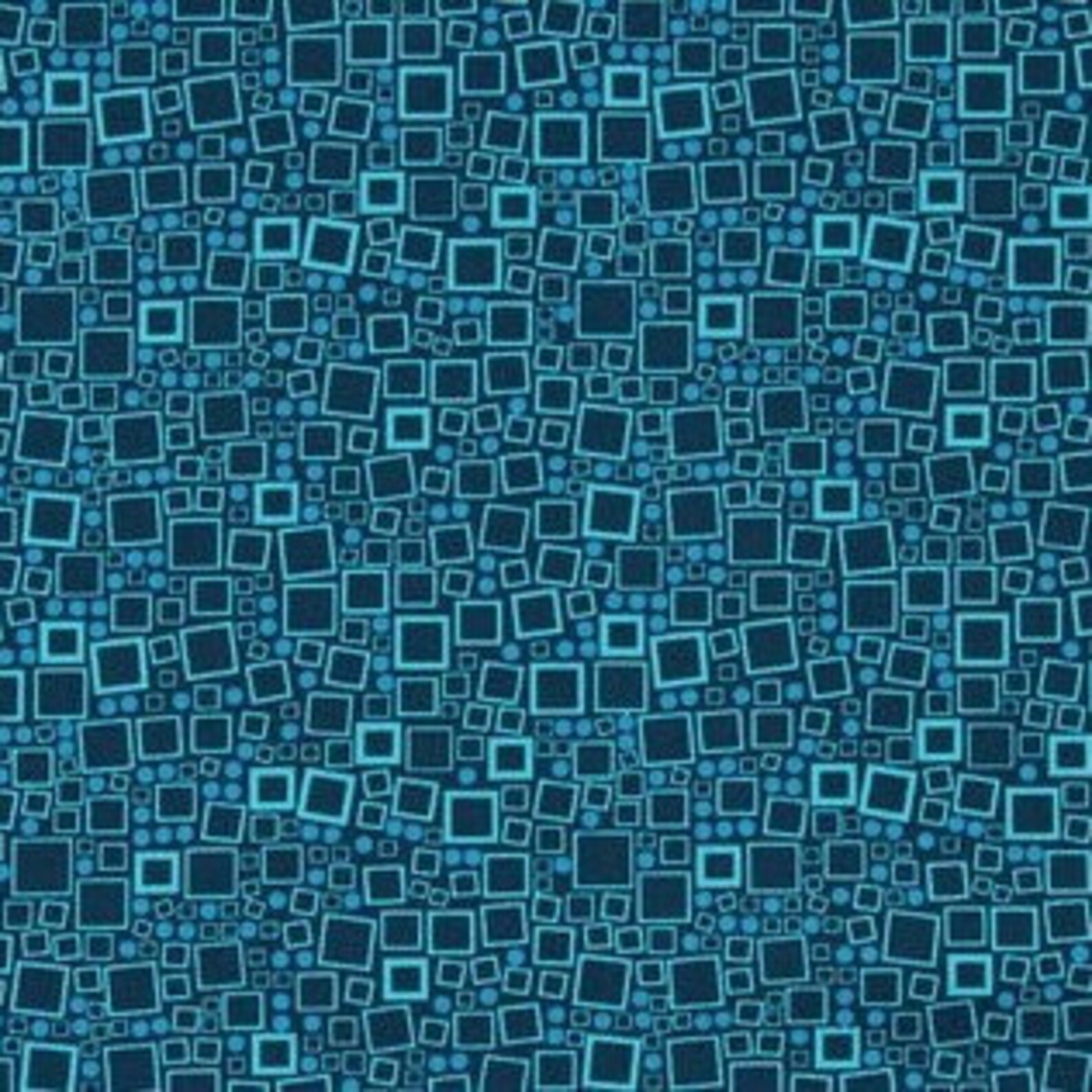Fabric Squares & Dots Turquoise Hooked on Fish Collection Benartex Cotton Quilt Fabric Yardage ...