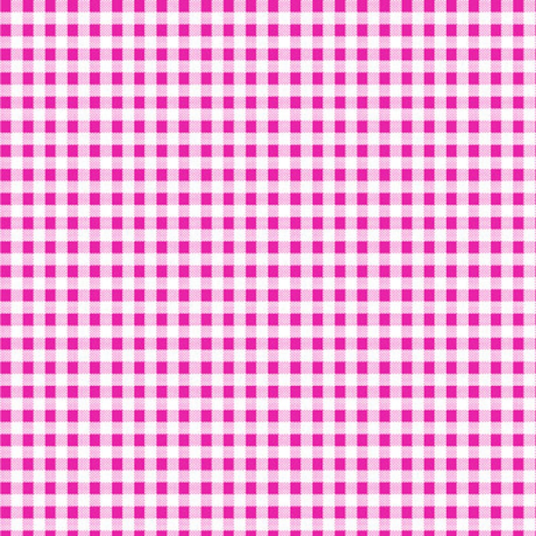 Fabric Pink White Gingham Check Quilt Cotton QT Fabrics Yardage 28895-P ...