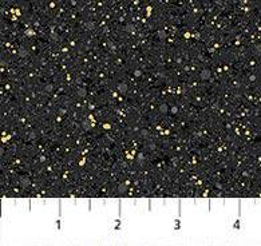 Fabric Speckled Gold on Graphite Gold Dust Collection Patrick Lose ...