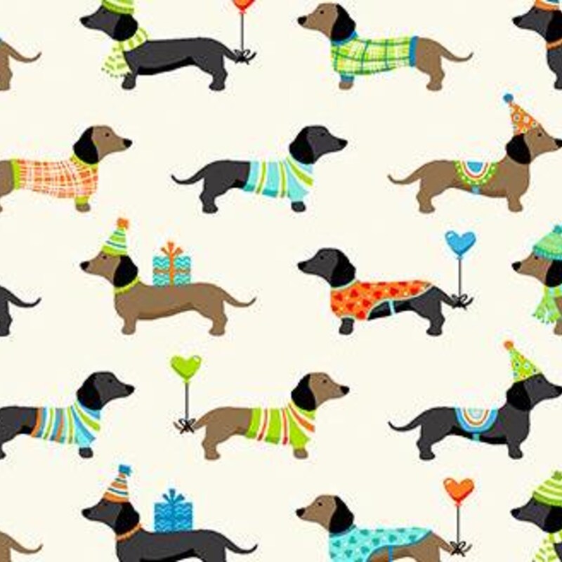 Dachshund Fabric - Etsy