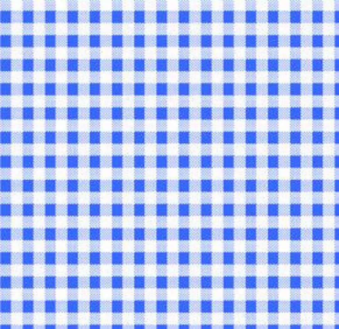 Fabric Blue White Gingham Check Quilt Cotton QT Fabrics Yardage 28895-B ...