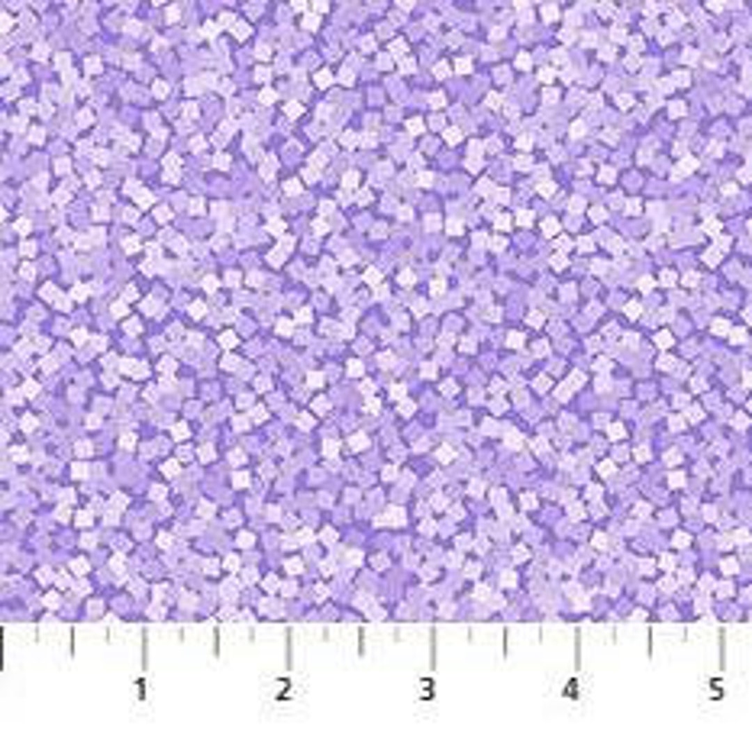 Fabric Lilac Tiny Squares Toss Glam Collection Patrick Lose Northcott ...