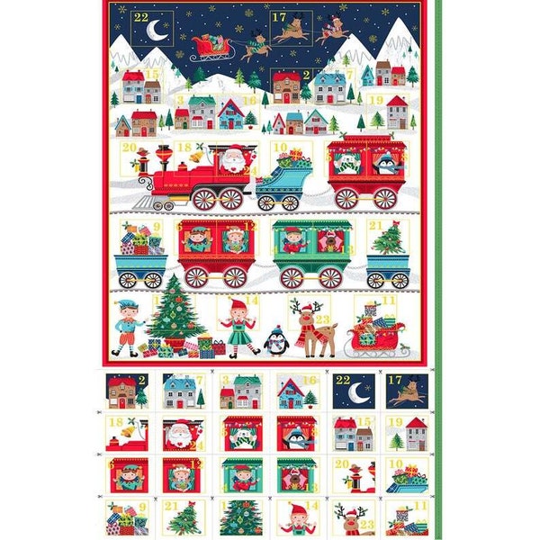 Fabric Advent Panel - Etsy