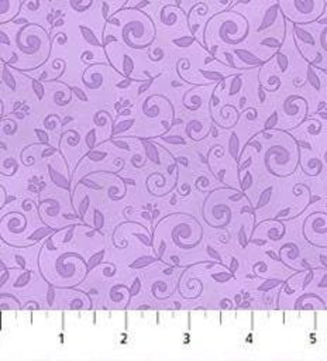 Fabric Spring Awakening Collection Lavender Scroll Quilt Cotton ...