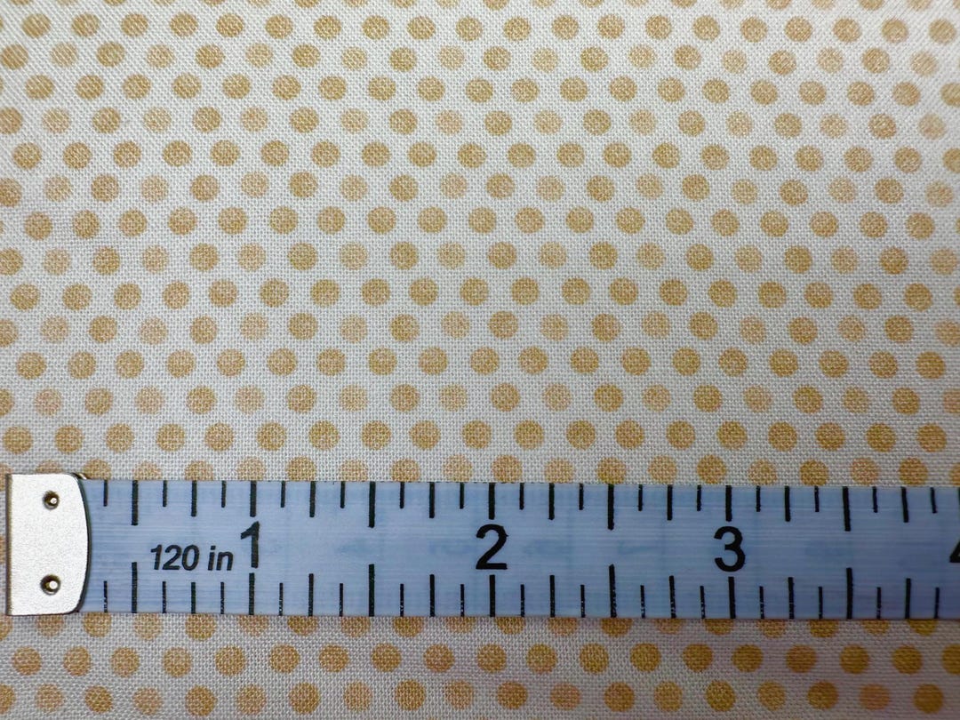 Tan Dots on Cream Fabric Marcus Quilt Cotton 311556 - Etsy
