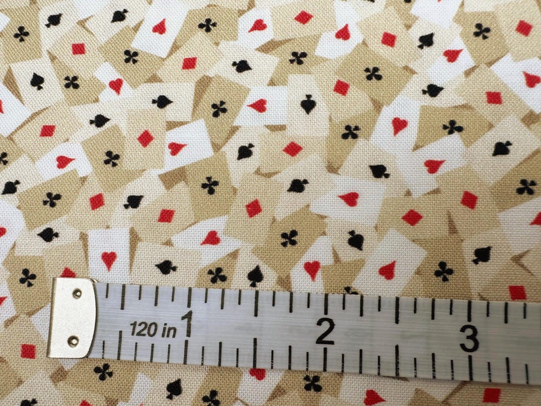 TINY Playing Cards Fabric Marcus Quilt Cotton 751272 - Etsy