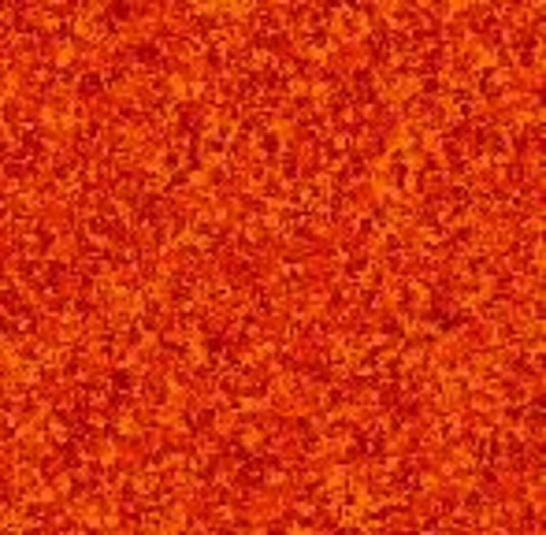 Fabric Color Blends Speckled Texture Vermillion Quilt Cotton QT Fabrics ...