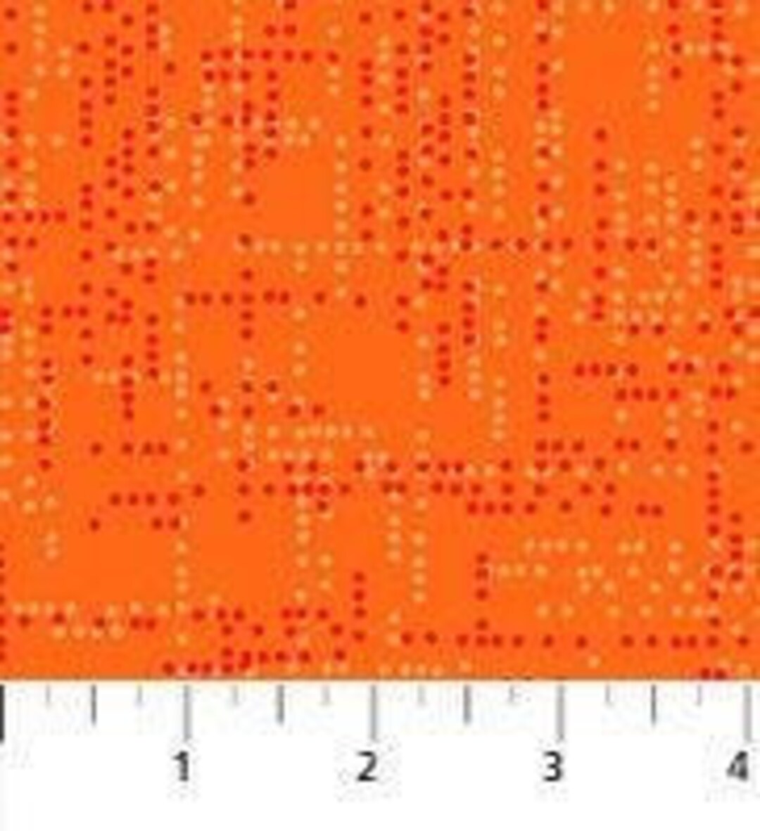 Fabric Orange Slice Dot Matrix Collection Patrick Lose Northcott Quilt ...