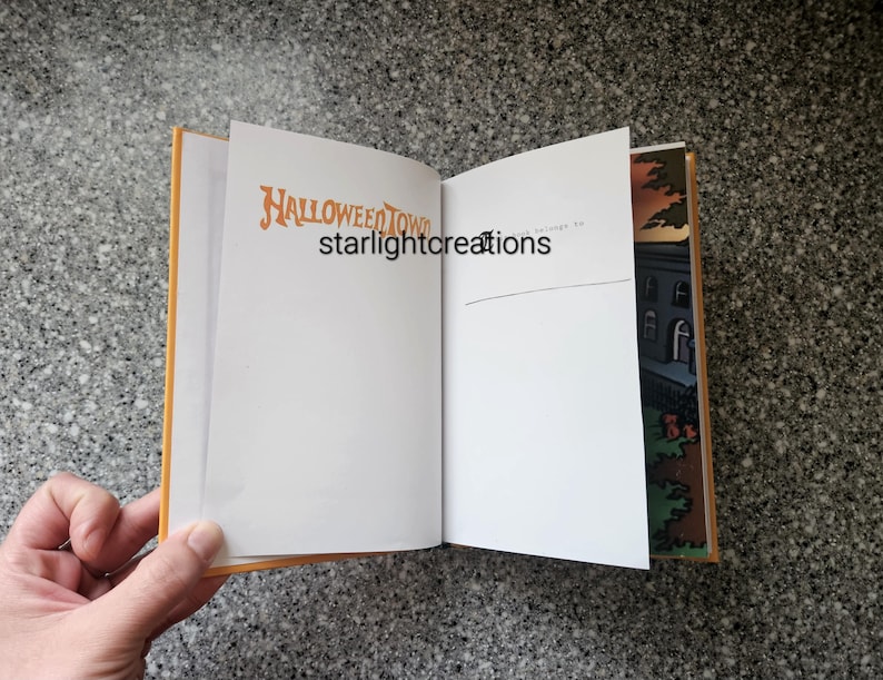 Halloweentown Movie Picture Story Book Replica Prop 8x6 Inches 1998 ...