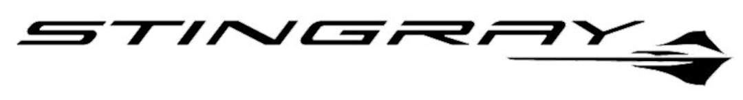 Stingray Logo Vector Files, Corvette, C8 - Etsy