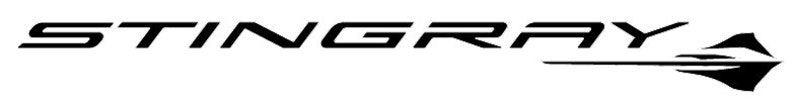 Stingray Logo Vector Files, Corvette, C8 - Etsy