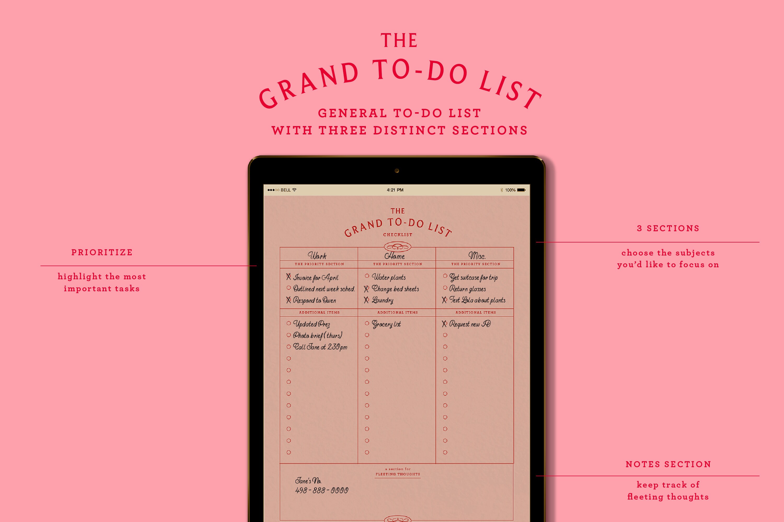 Undated Digital Planner Bundle, Wes Anderson Gift, Productivity ...