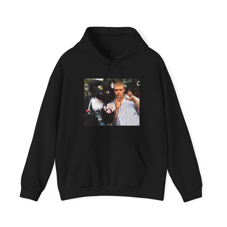 Yung Lean With A Furry Funny Hoodie Y2K Meme Sadboys Drain Gang Bladee ...