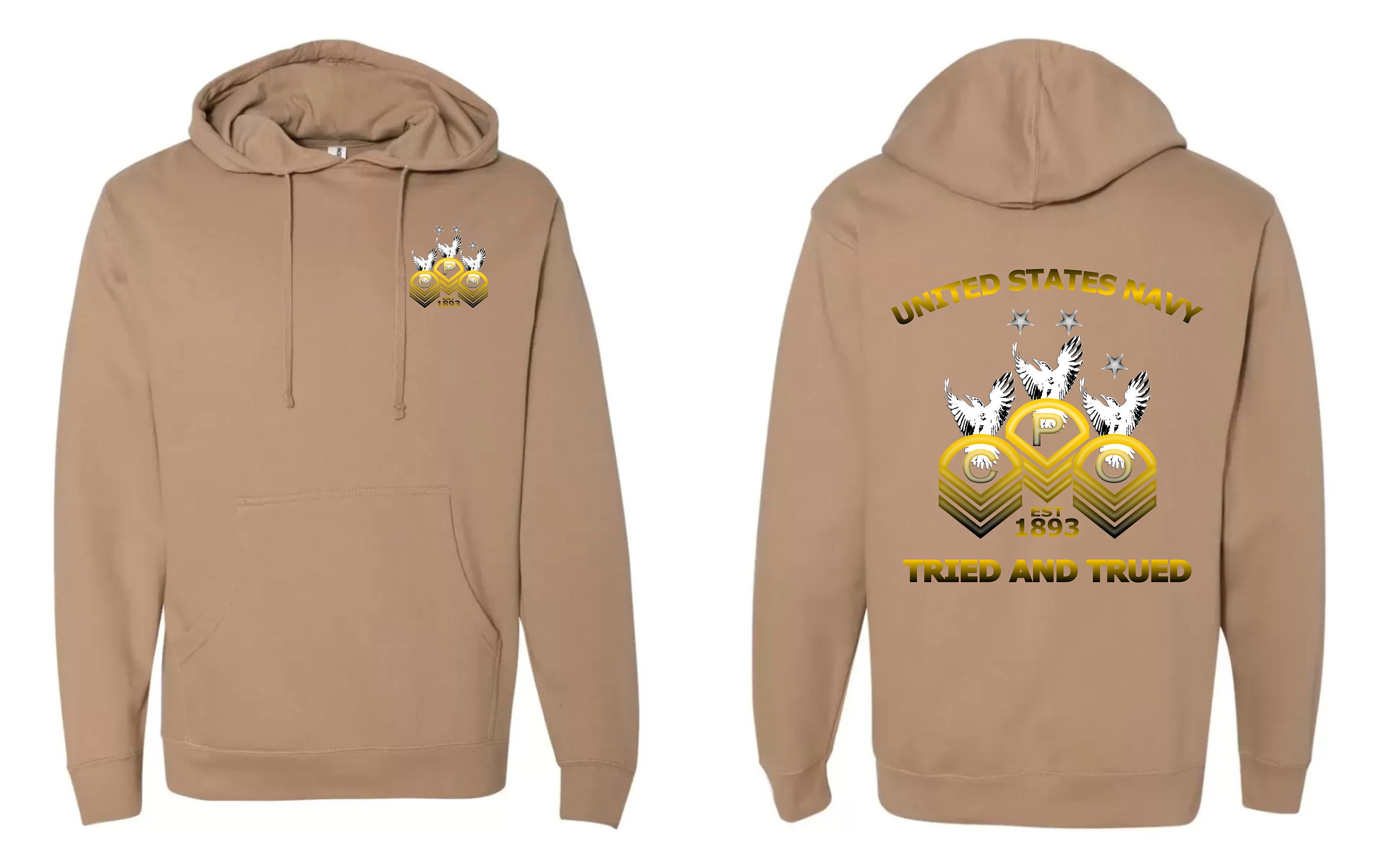 Est. 1893 - US Navy Chief - Tried and Trued - CPO - Goat Locker - Chief ...