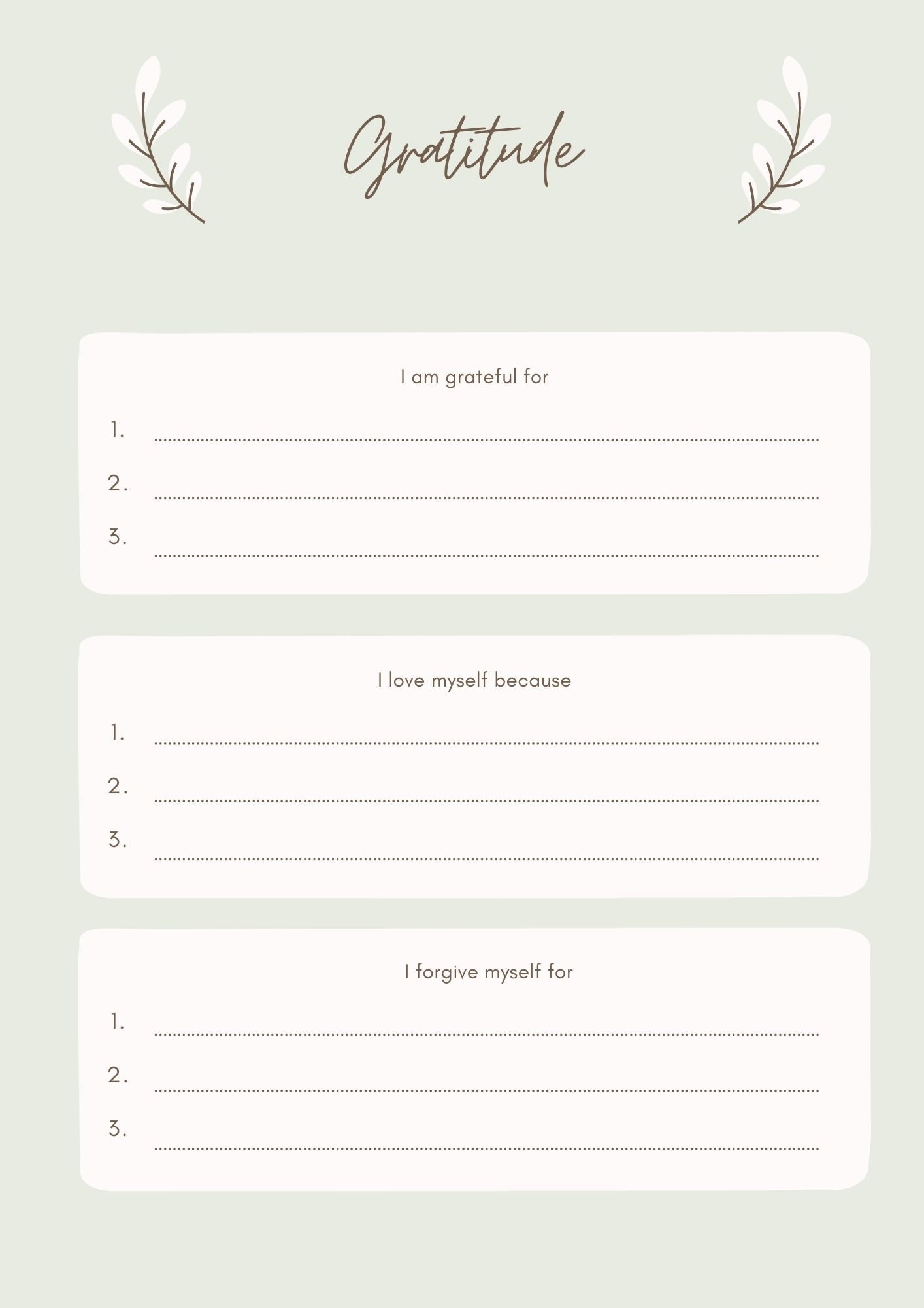 Monthly Self Care Journal | Self Love Journal | Mental Health Planner ...