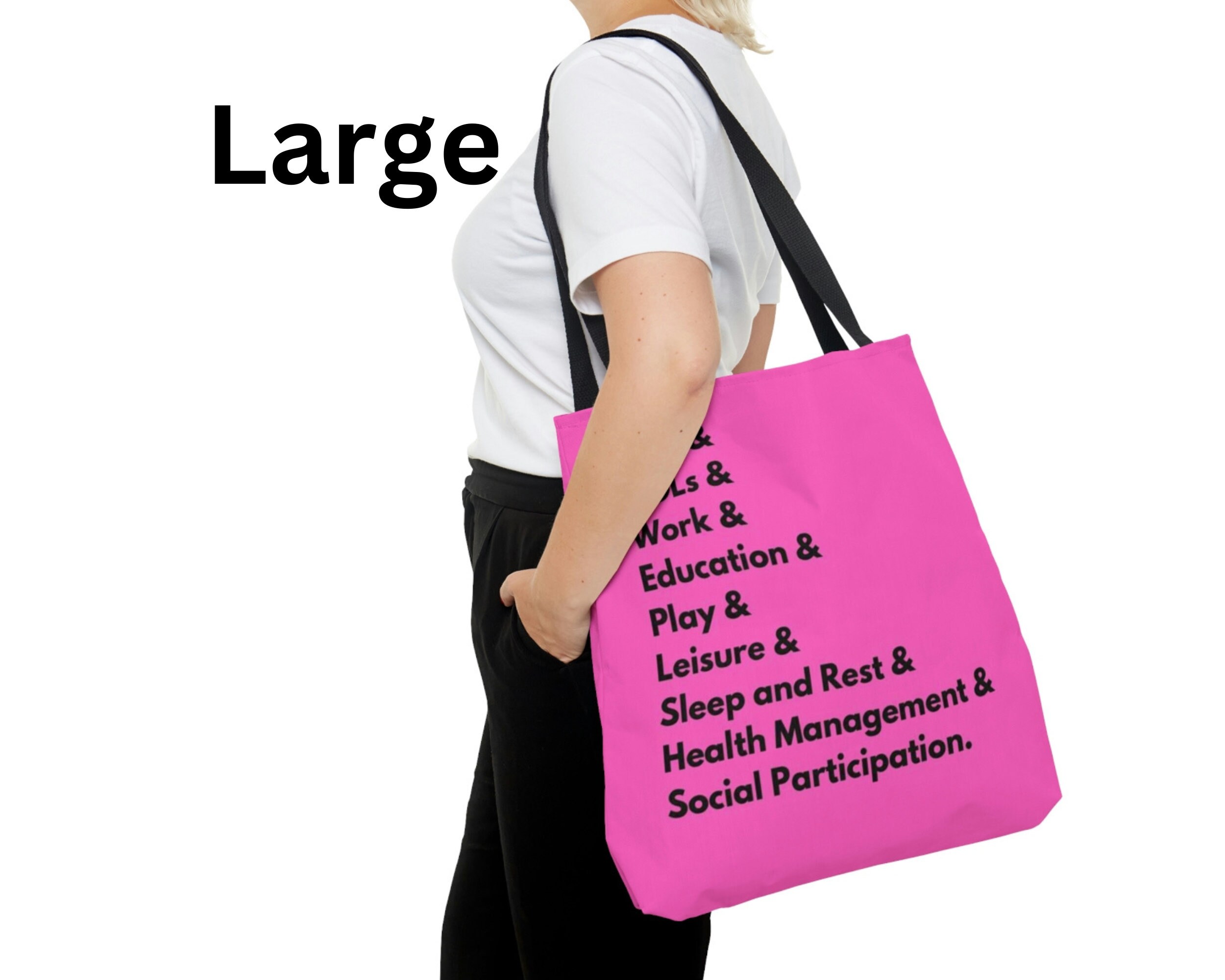 OT Tote Bag Occupational Therapy OT Gifts Occupational - Etsy