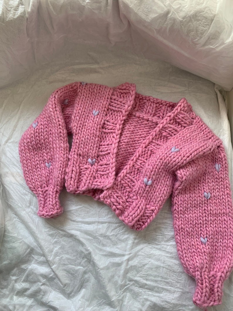 Crazy in Love Cardigan Pattern - Etsy