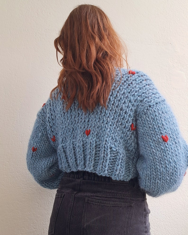 Crazy in Love Cardigan Pattern - Etsy