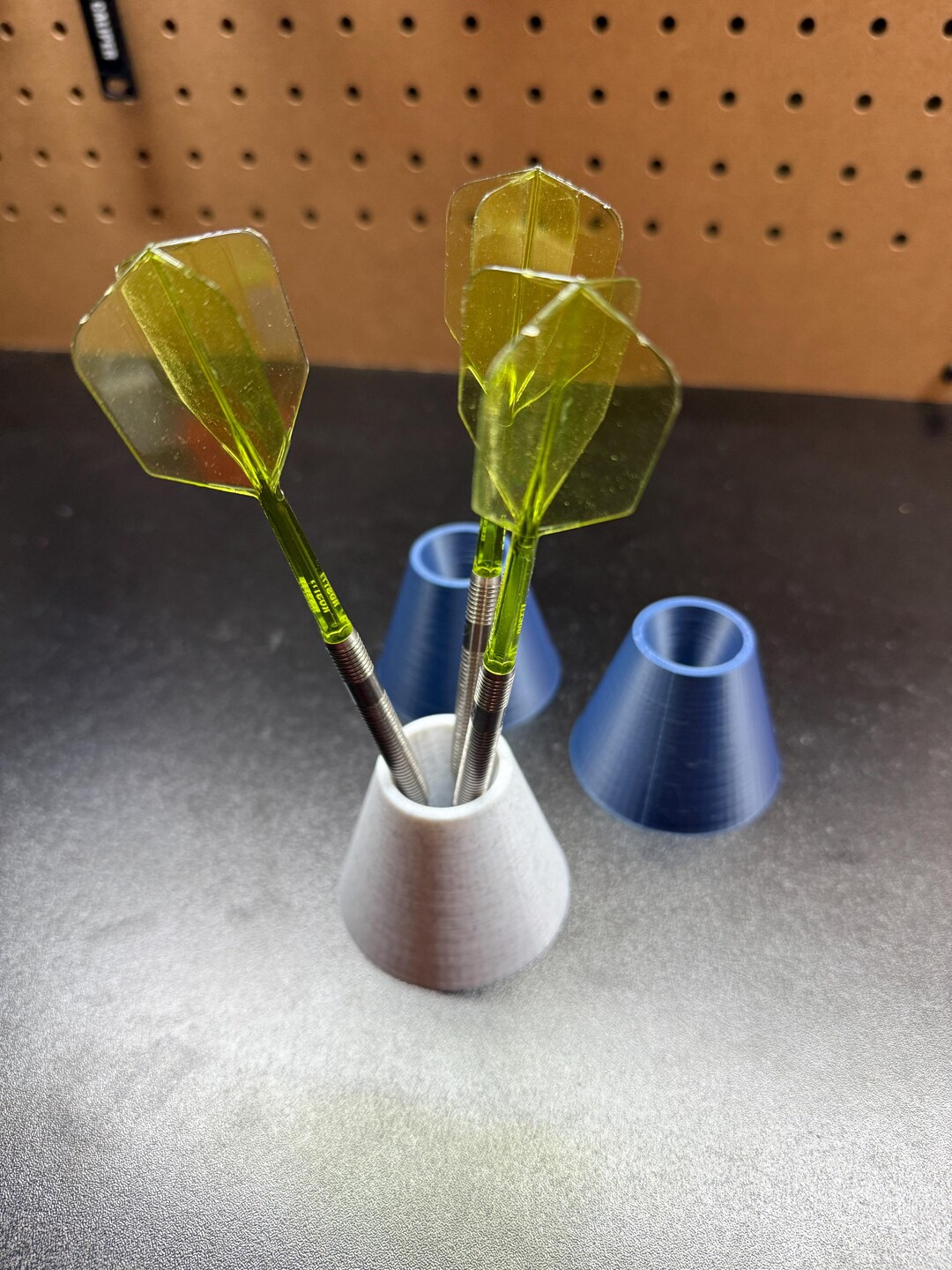 Cone Shaped Dart Holder – Easy to Use, Colorful Dart Storage Solution ...