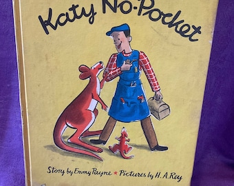 Katy No Pocket, 1972, Emmy Payne, H.A Rey - Etsy