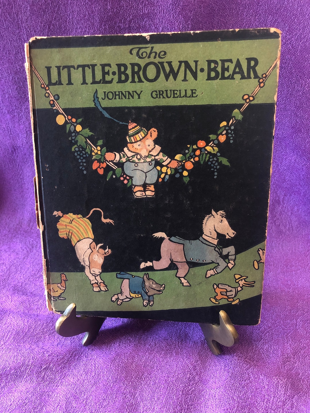 The Little Brown Bear, by Johnny Gruelle, Hardcover Book, Thirteenth ...