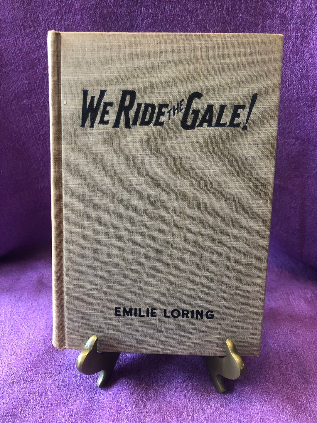 We Ride the Gale! by Emilie Loring, Hardcover Book, 1934 - Etsy