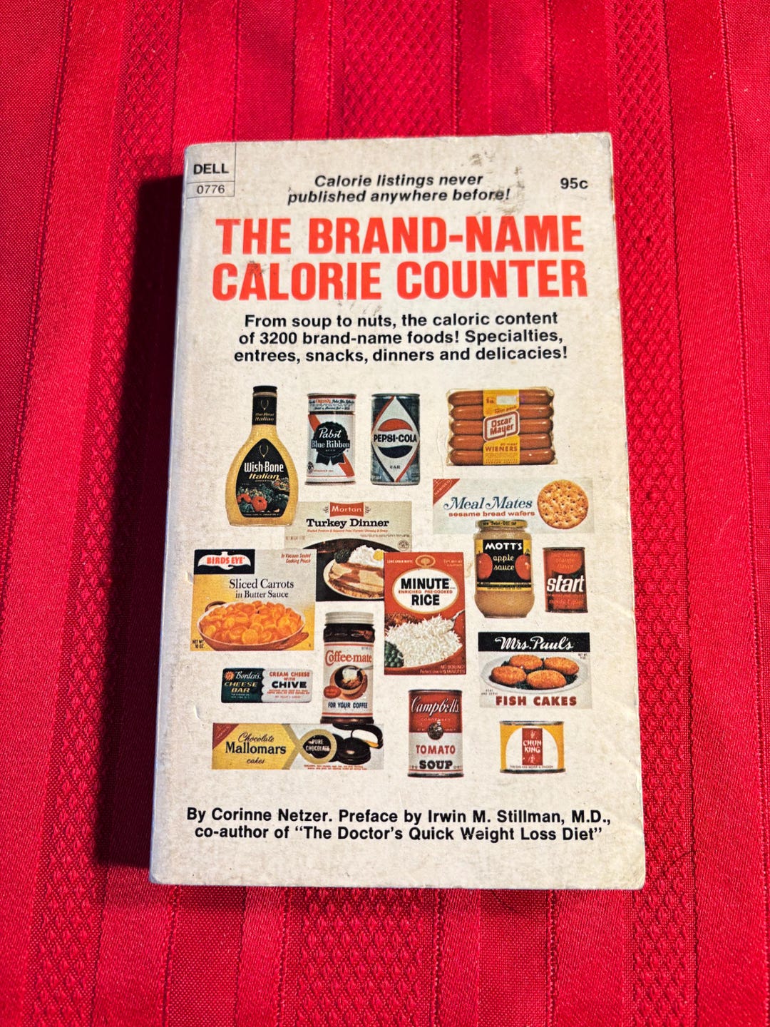 The Brand-name Calorie Counter, by Corinne Netzer, Paperback Book, 1969 ...