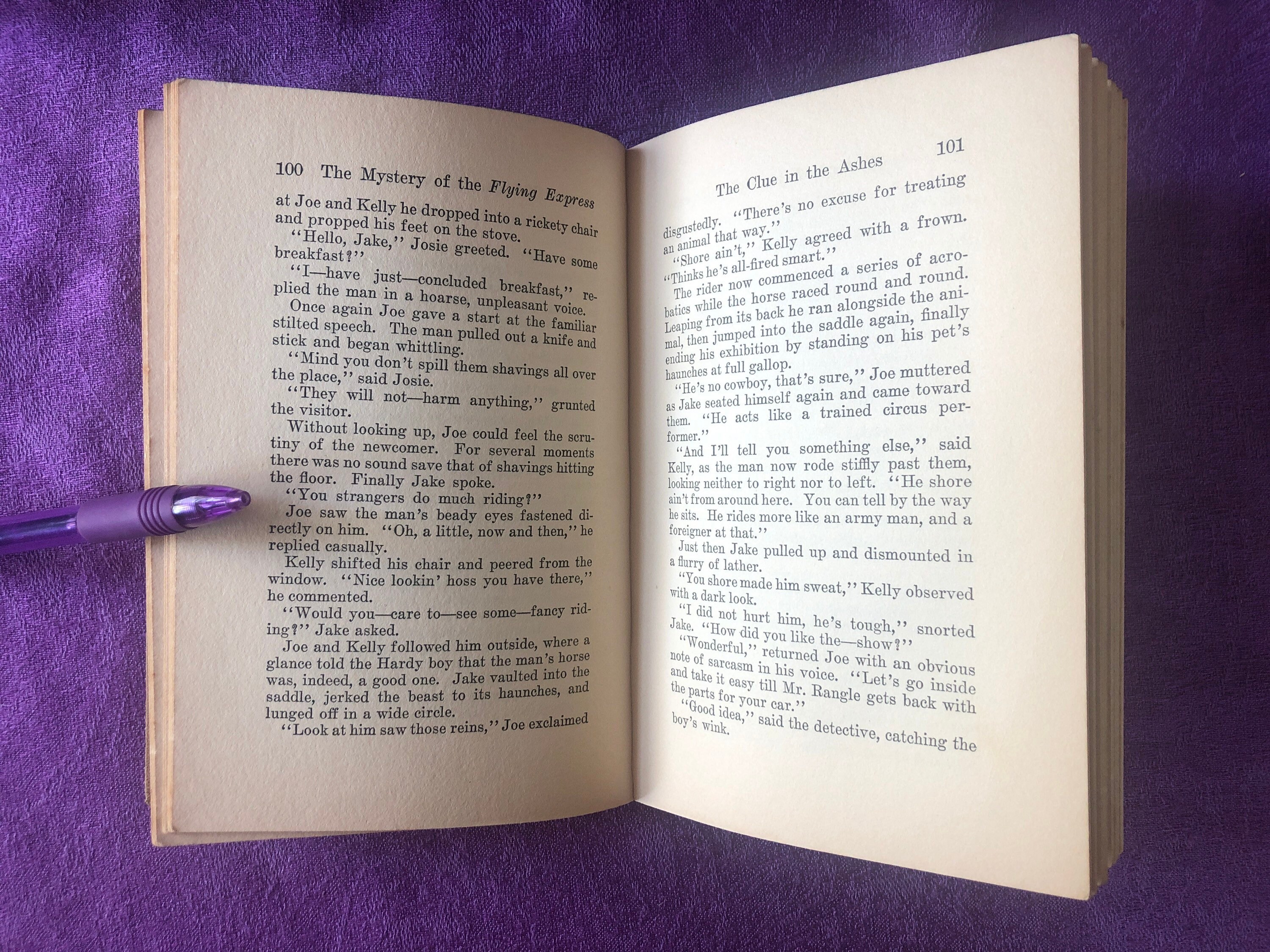 The Mystery of the Flying Express, by Franklin W Dixon, Hardcover Book ...