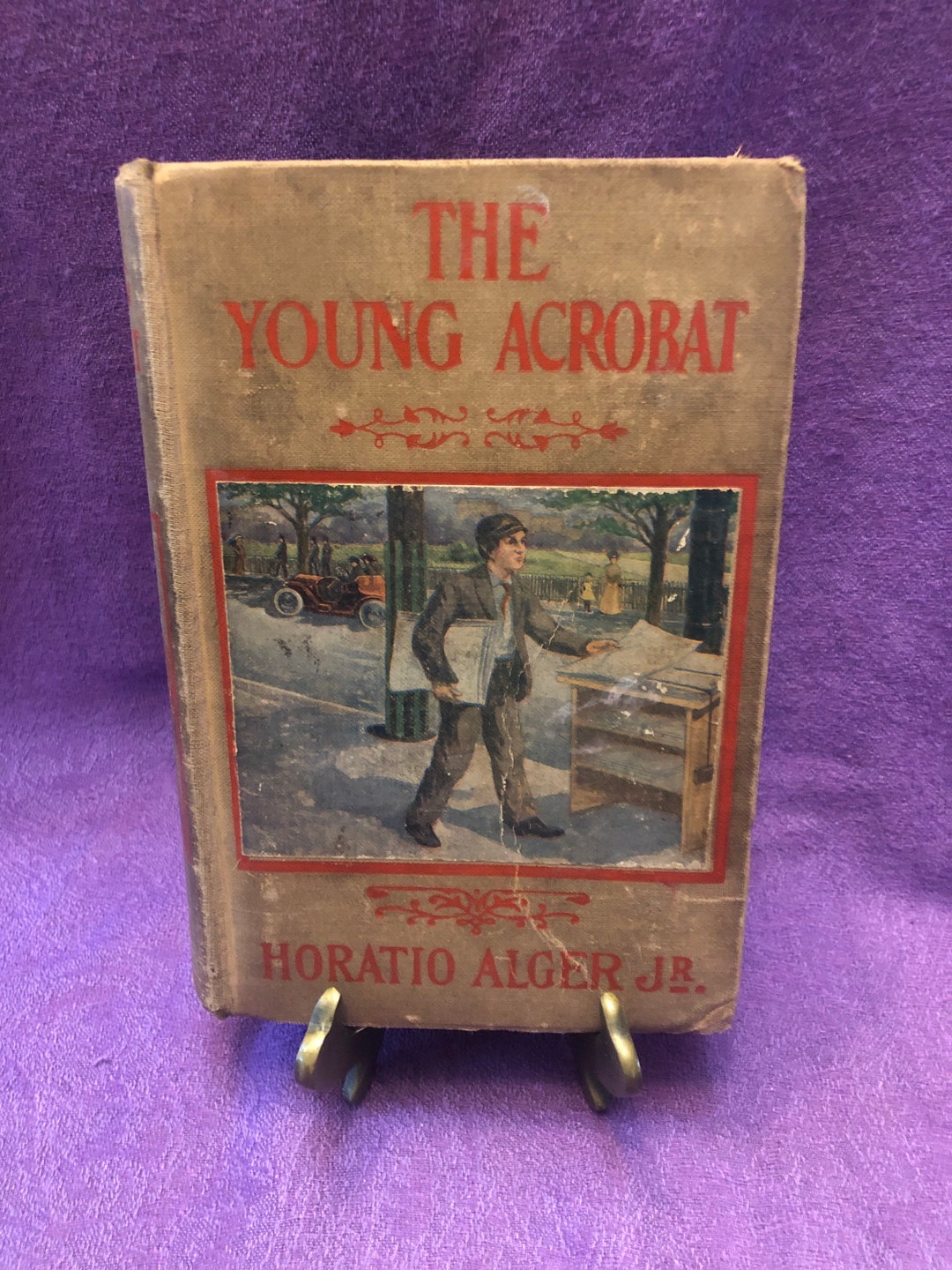 The Young Acrobat, by Horatio Alger Jr, First Edition, Hardcover Book ...