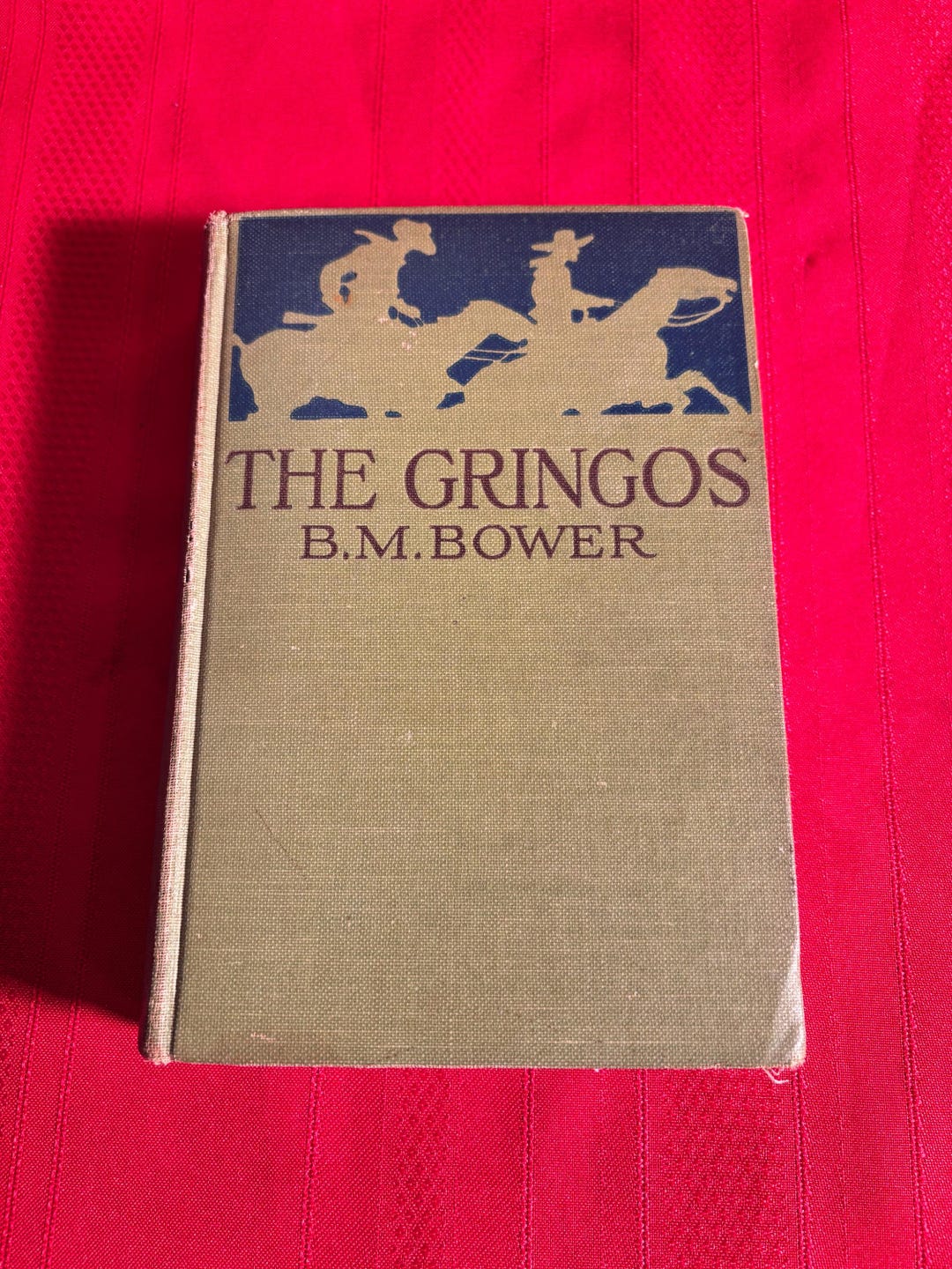 The Gringos, by B. M. Bower, Hardcover Book, 1913 - Etsy