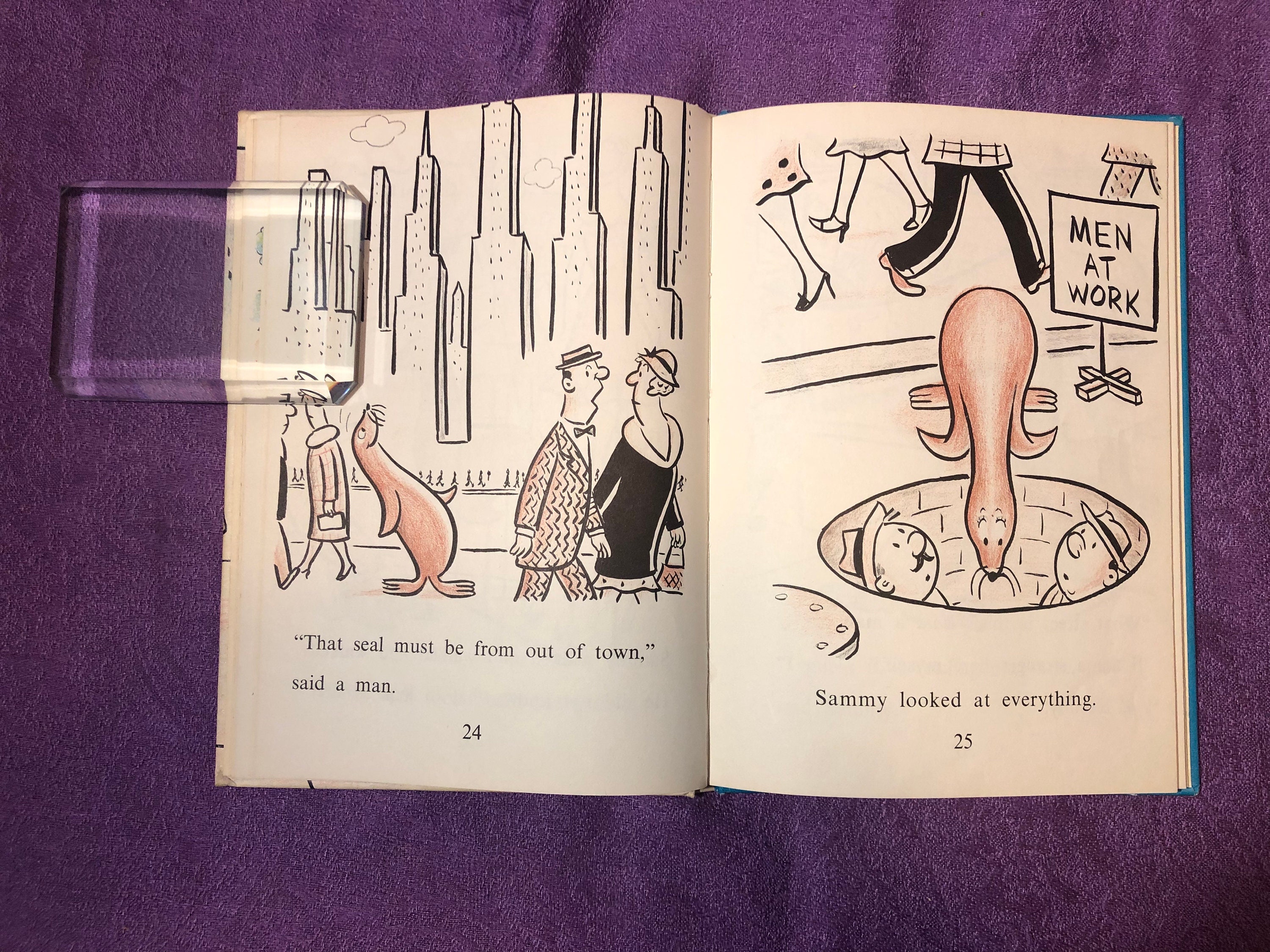 Sammy the Seal, Story and Pictures by Syd Hoff, First Edition ...