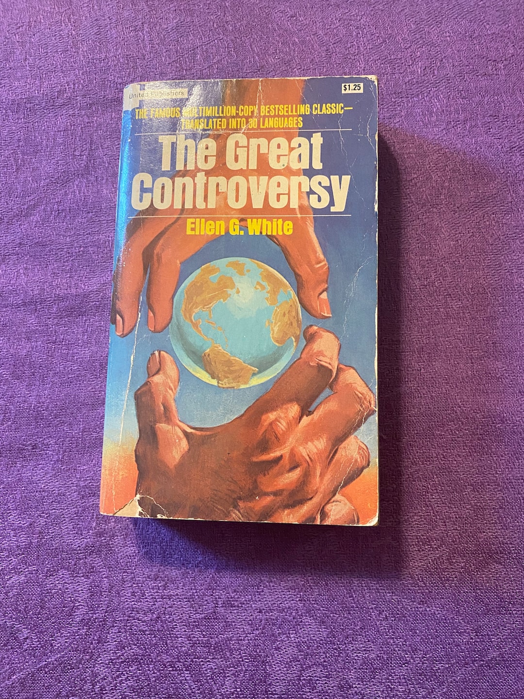 The Great Controversy, Ellen G. White, Paperback Book, 1973 - Etsy