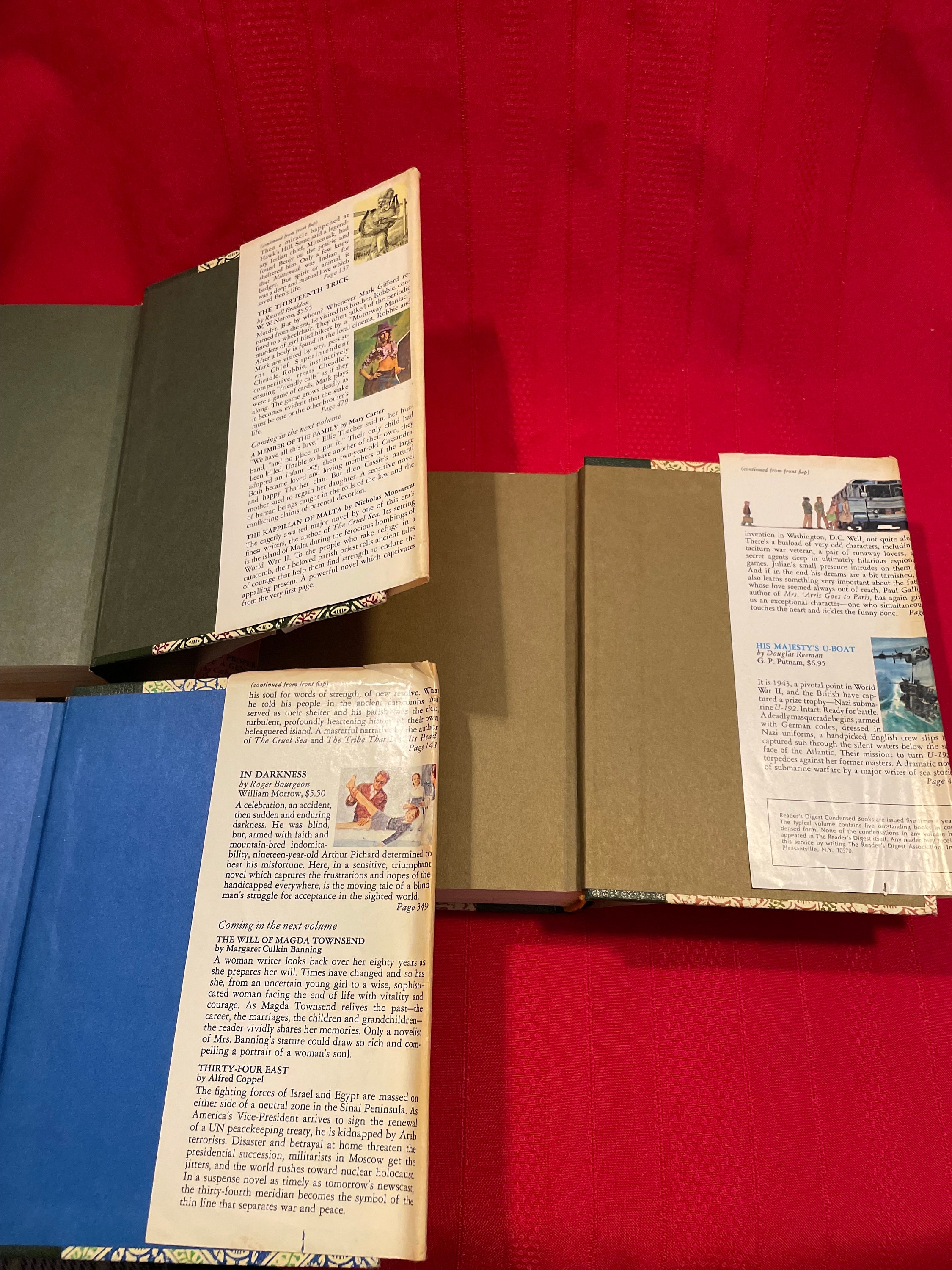 Reader’s Digest Condensed Books, Book Bundle, First Edition, Hardcover ...