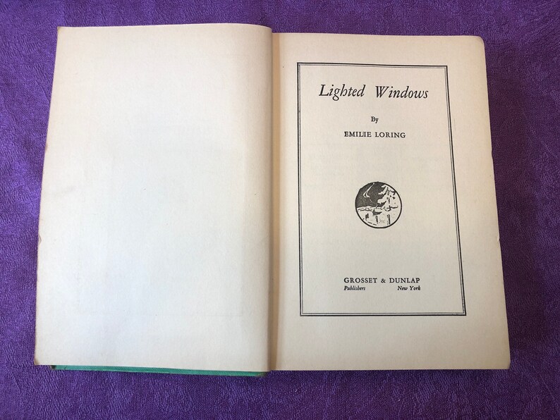 Lighted Windows by Emilie Loring Hardcover Book 1931 - Etsy