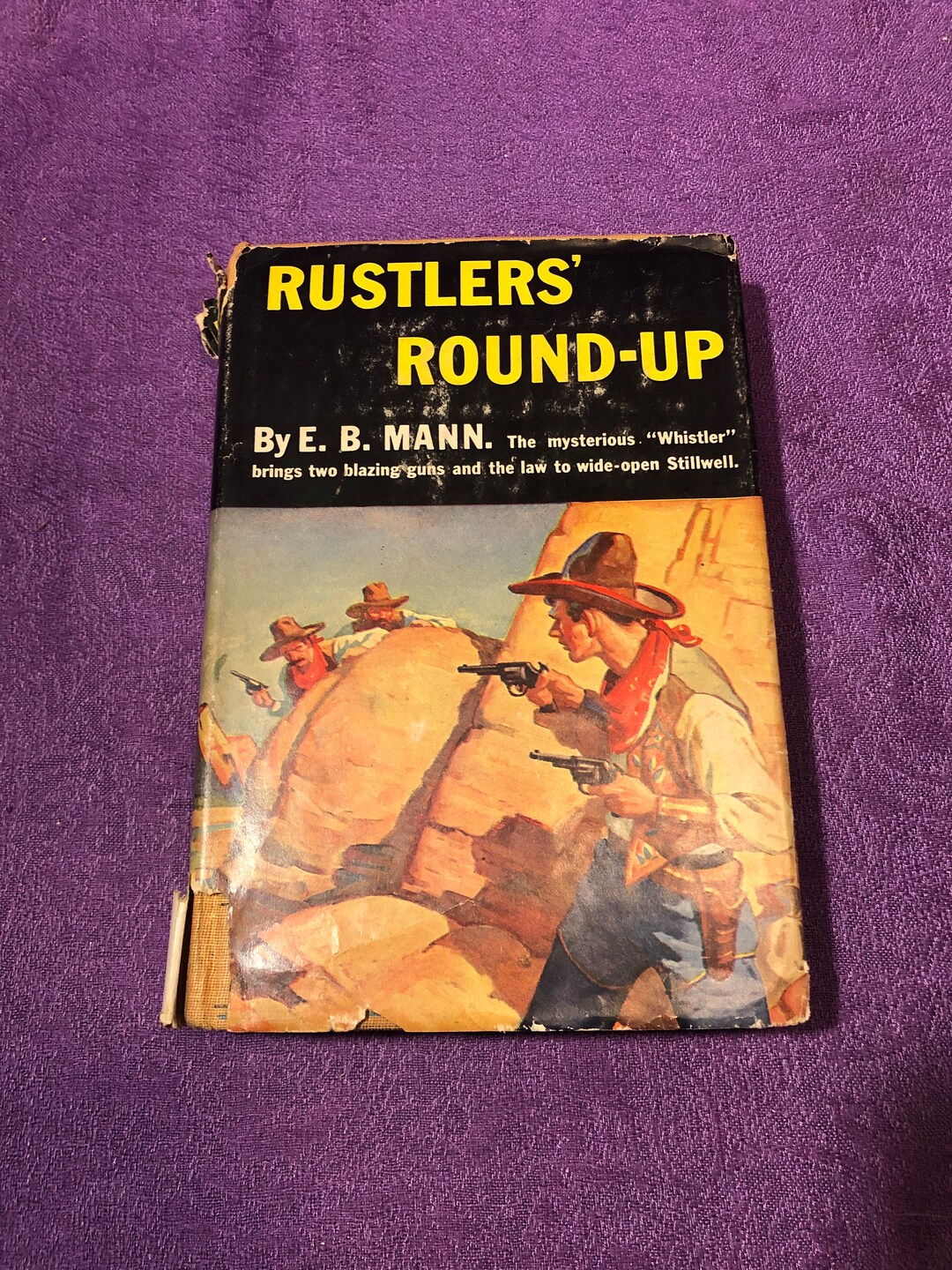 Rustlers’ Round-up, by E. B. Mann, Hardcover Book, 1933 - Etsy