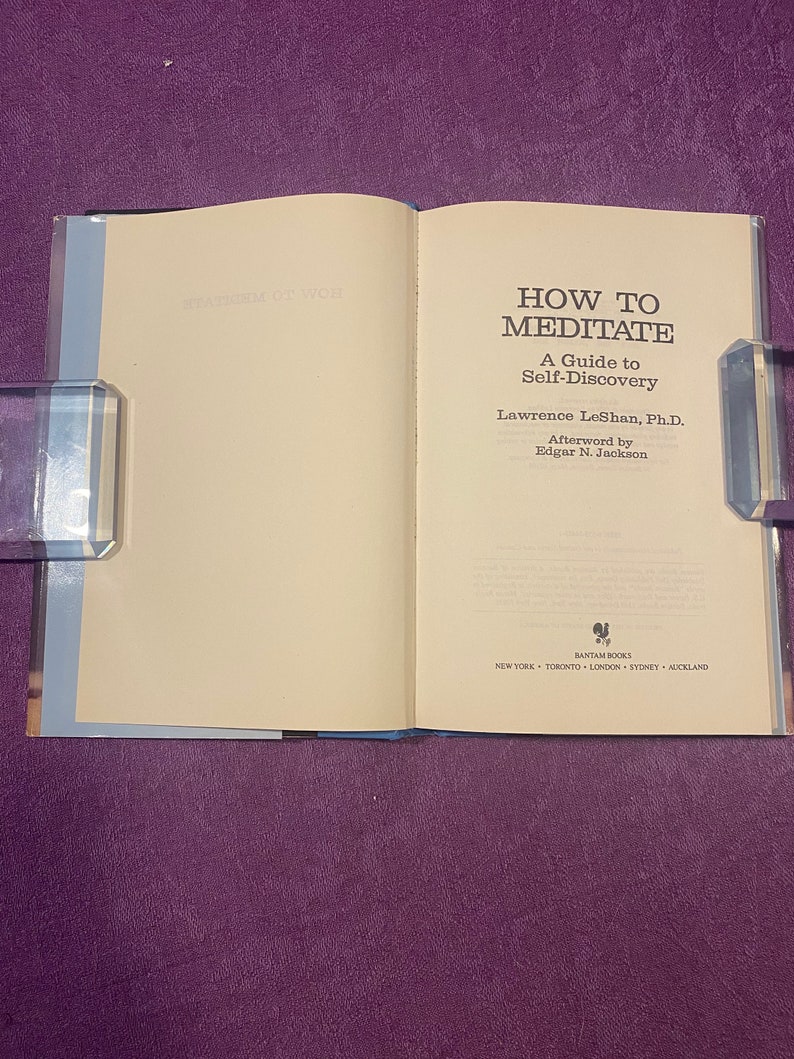 How to Meditate, the Acclaimed Guide to Self Discovery, by Lawrence ...