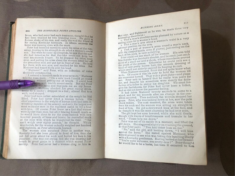 The Honorable Peter Stirling, by Paul Leicester Ford, First Edition ...