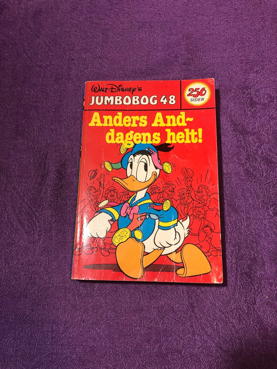 Walt Disneys, Donald Duck Comic Book, Written in German, Anders And ...