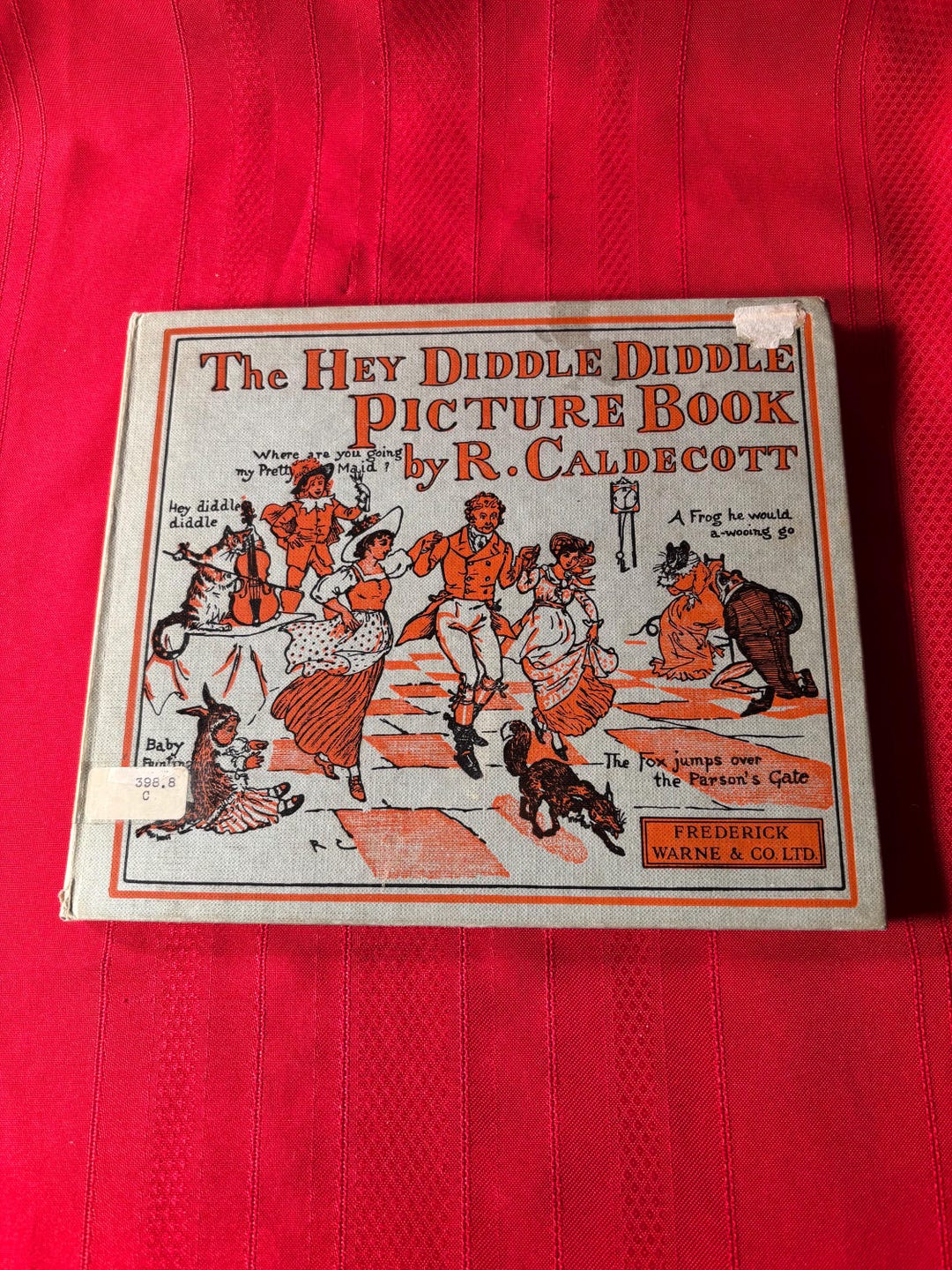 The Hey Diddle Diddle Picture Book, by R. Caldecott, Hardcover Book ...